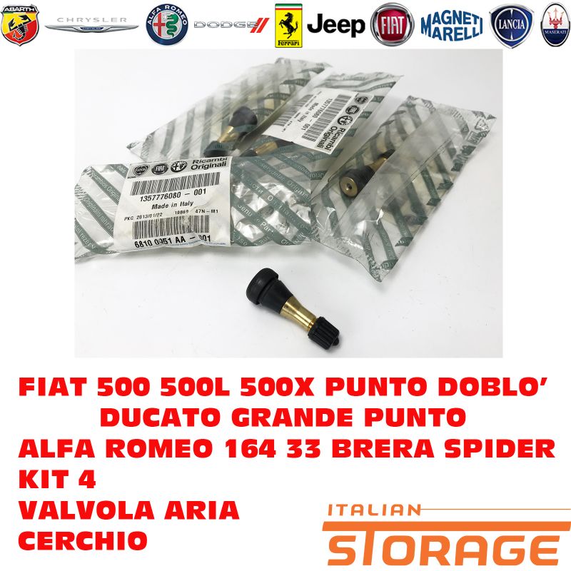 1357776080 5921704, Fiat 500 Ducato 500l 500x Punto Brera 4 Valvola ...