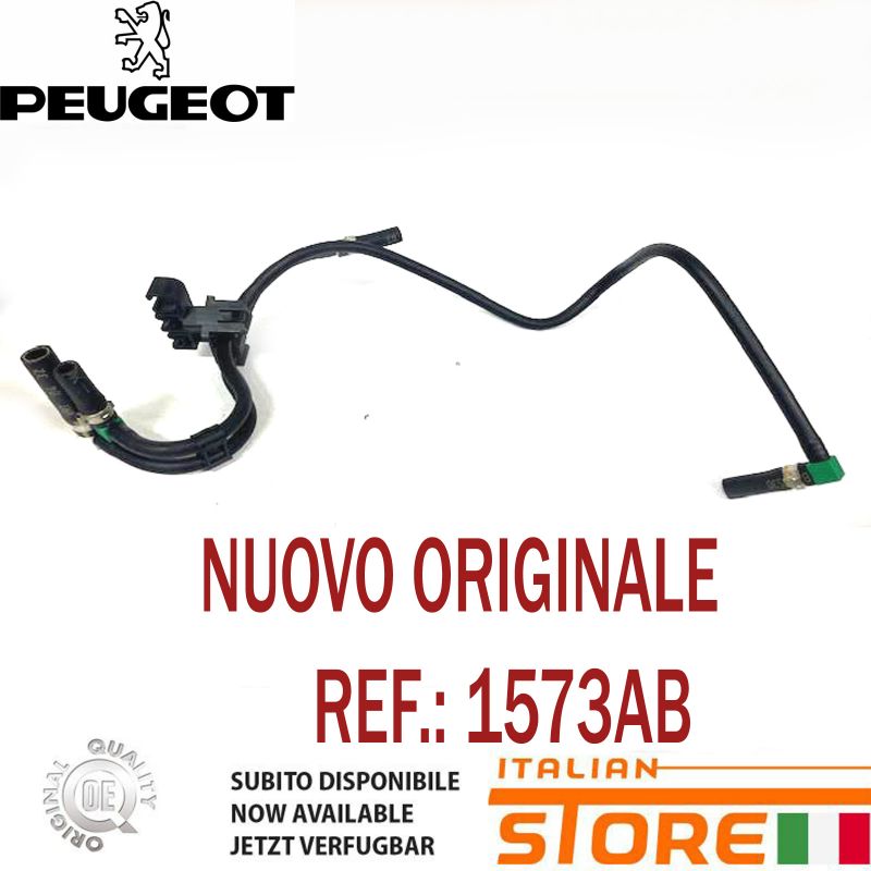 1573ab, Peugeot 306 Tubo Raccordo Carburante Nuovo Originale 1573ab