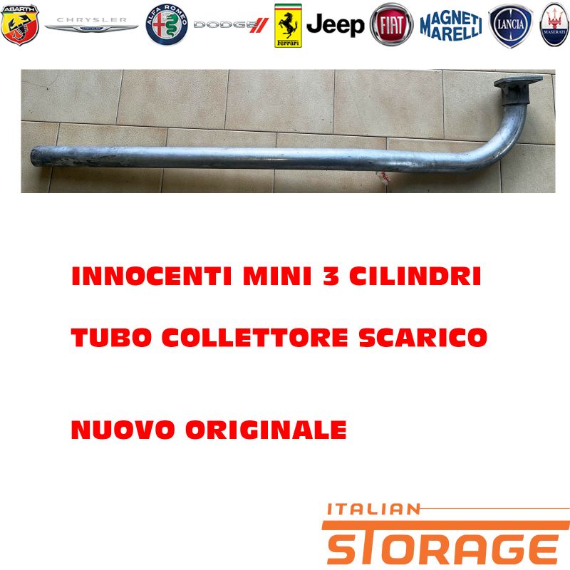 6556321102, Innocenti Mini 3 Cilindri Tubo Collettore Scarico Nuovo ...