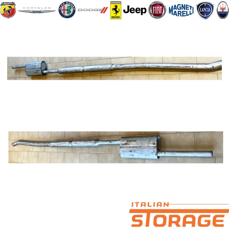 Cooper13, Innocenti Mini Cooper Marmitta Scarico Centrale Nuovo Cooper13