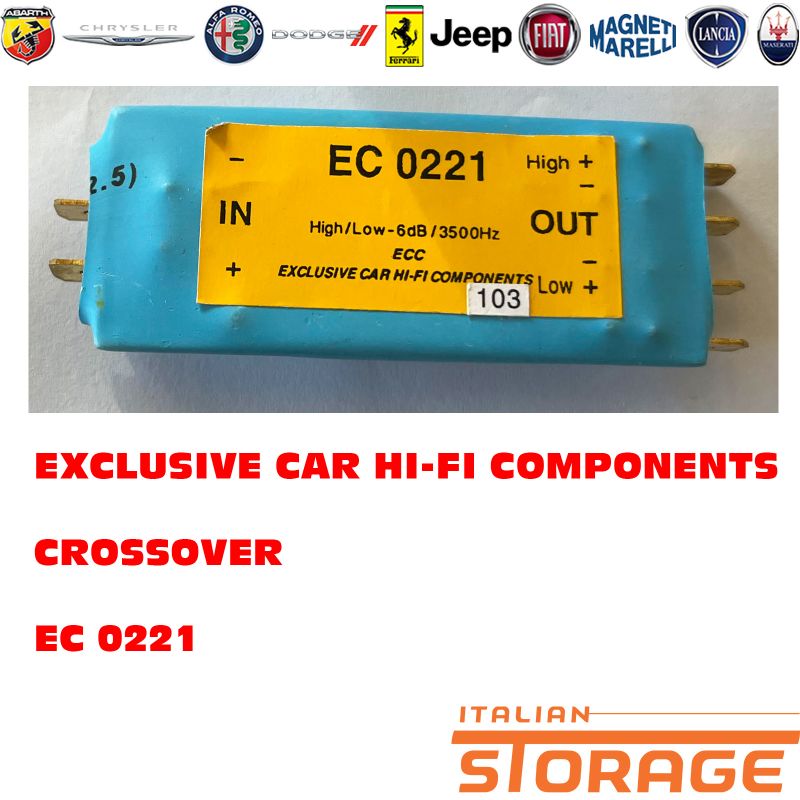 Ec0221, Exclusive Car Hi-fi Components Crossover Ec0221