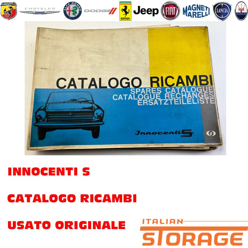 Innocentis, Innocenti S Catalogo Ricambi Usato Originale