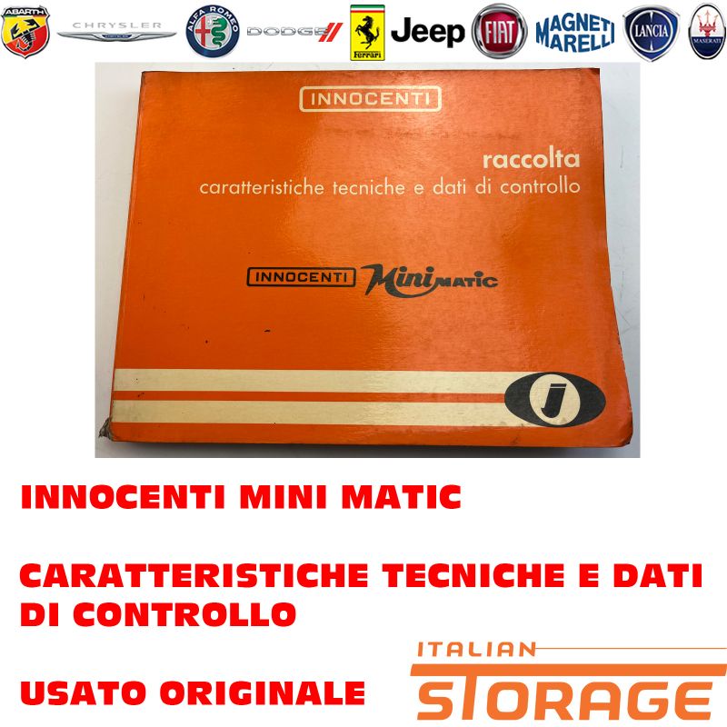 Innocenti Mini Matic, Innocenti Mini Matic Manuale Caratteristiche ...