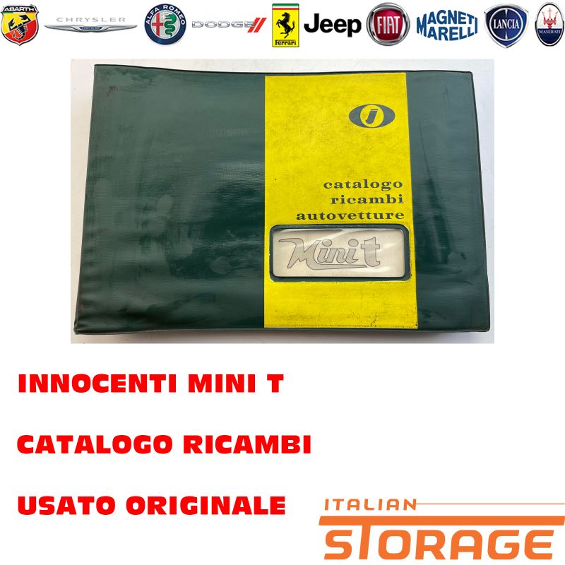 Innocenti Mini T, Innocenti Mini T Catalogo Ricambi Usato Originale