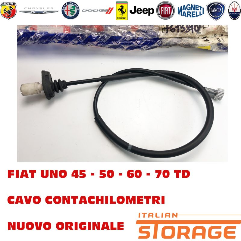 7613810, Fiat Uno 45 50 60 70 Td Cavo Contachilometri Nuovo Originale ...