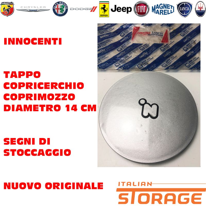 Innocenti01, Innocenti Tappo Coprimozzo Diametro 14 Cm. Nuovo Originale ...