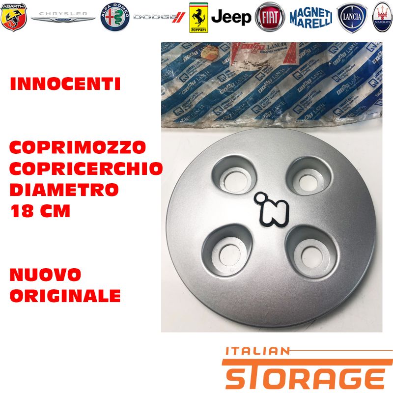 Innocenti02, Innocenti Coprimozzo Diametro 18 Cm. Nuovo Originale ...