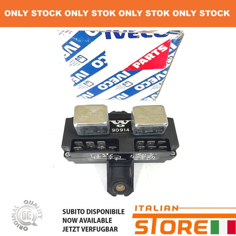4808563, Per Iveco Rele Lampeggiatore 24v W 90914 4808563