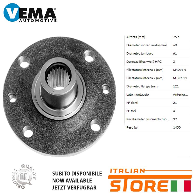 7700768319 8200208332, Renault 19 21 Clio Kangoo Megane Mozzo Ruota ...