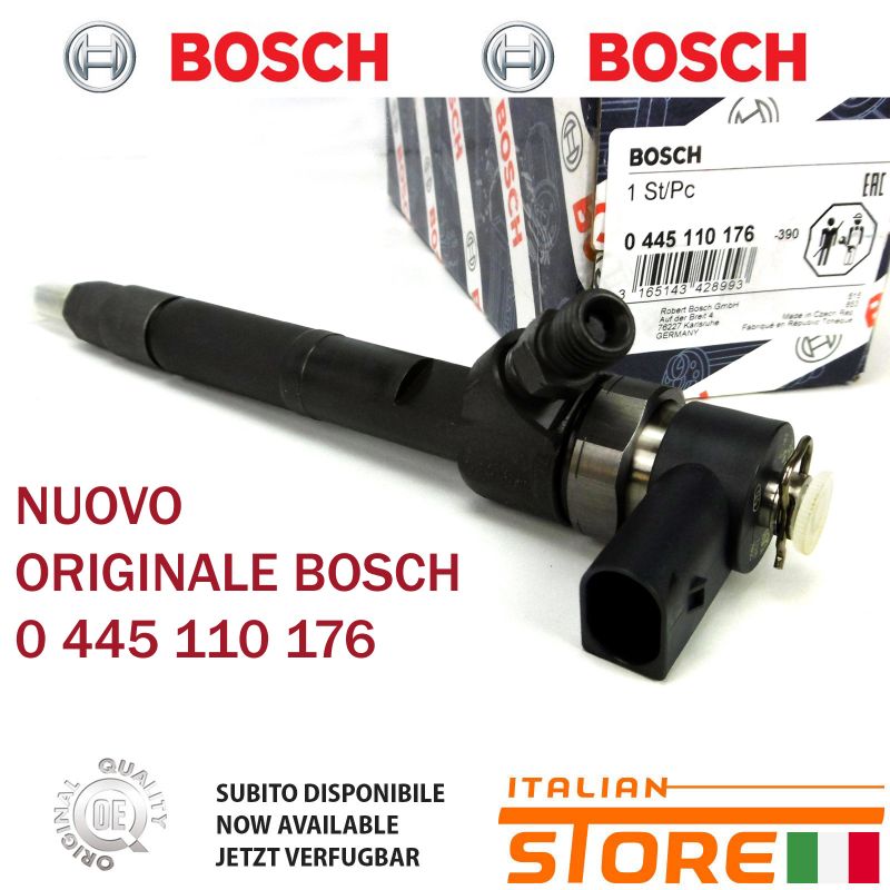 0445110176 A6480700287, Mercedes Iniettore A6480700287 Nuovo Originale ...