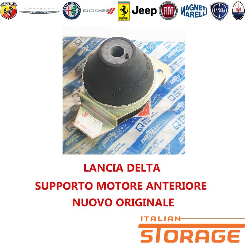 82418166, Lancia Delta Supporto Motore Anteriore Nuovo Originale 82418166
