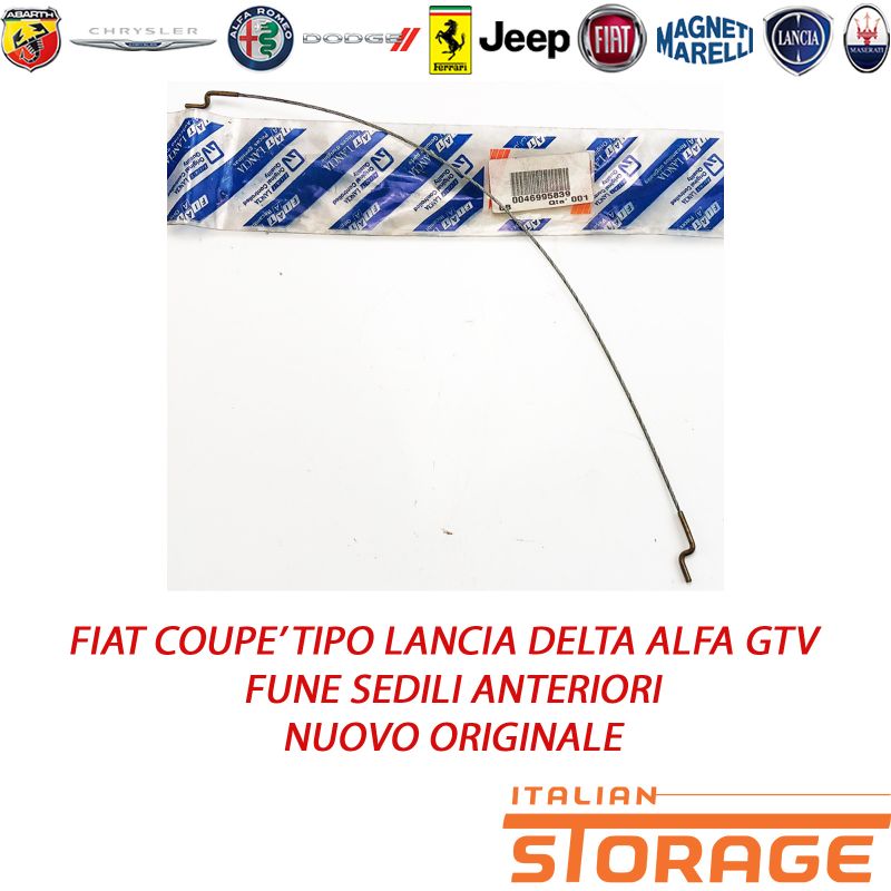 46995839, Fiat Coupe' Tipo Lancia Delta Alfa Gtv Fune Sedili Anteriori ...