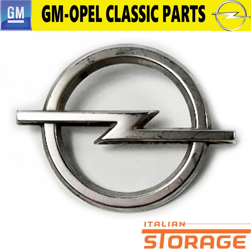 9288105, Opel Rekord Logo Fregio Sigla Emblema Nuovo Originale 9288105
